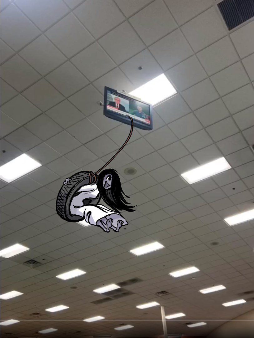 congratulations, you played yourself | Sadako Ceiling TV Redraws | Know ...