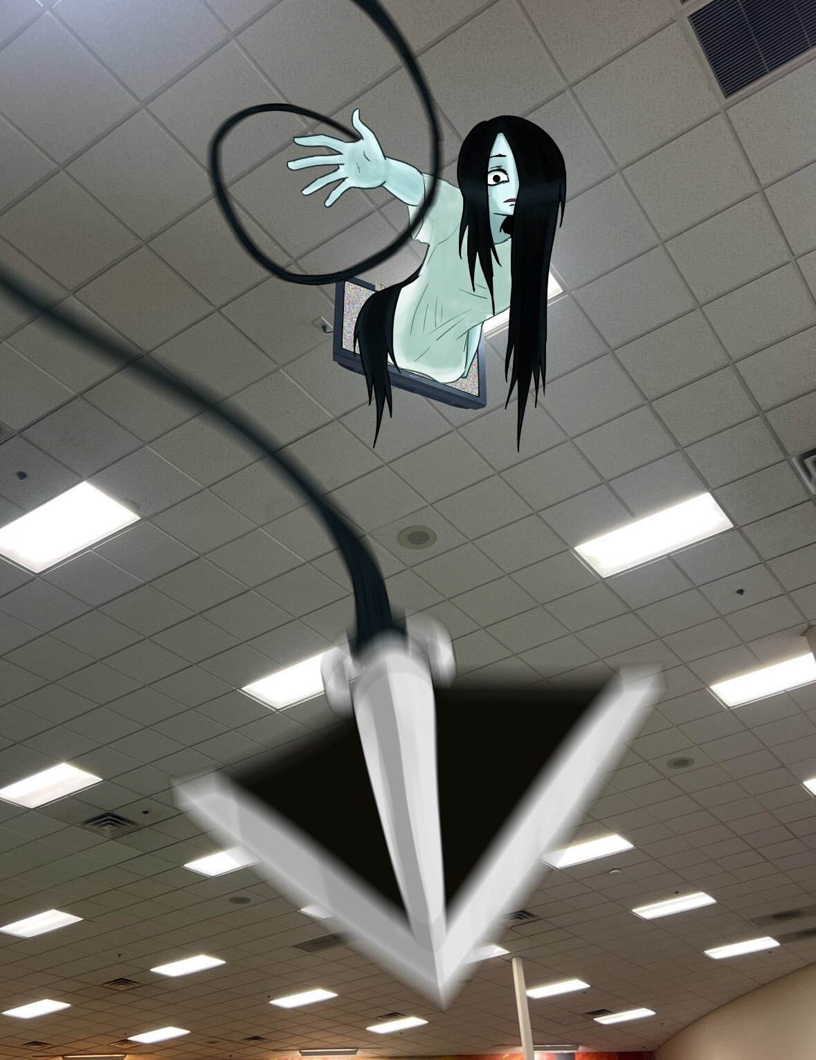Sadako Ceiling TV Redraws: Image Gallery - Page 7 | Know Your Meme