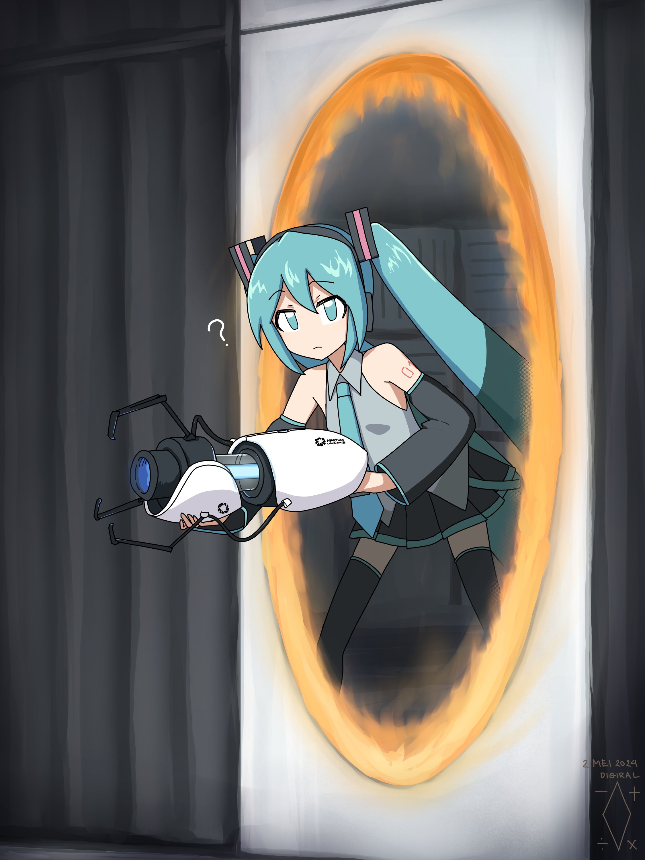 Portal Hole feat. Hatsune Miku | Know Your Meme