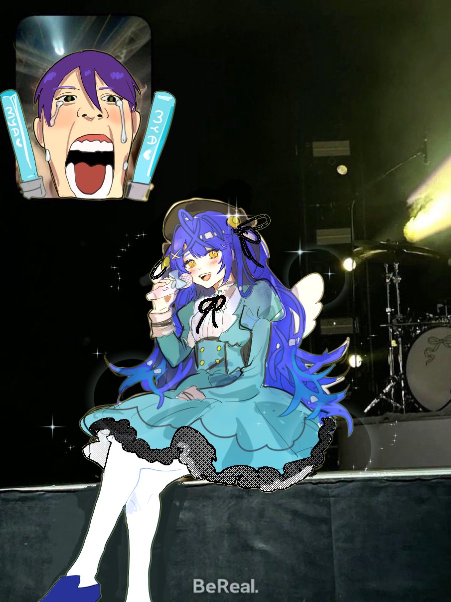 Artwork by @bowlcutliker | Fan Screaming at Madison Beer Performance ...