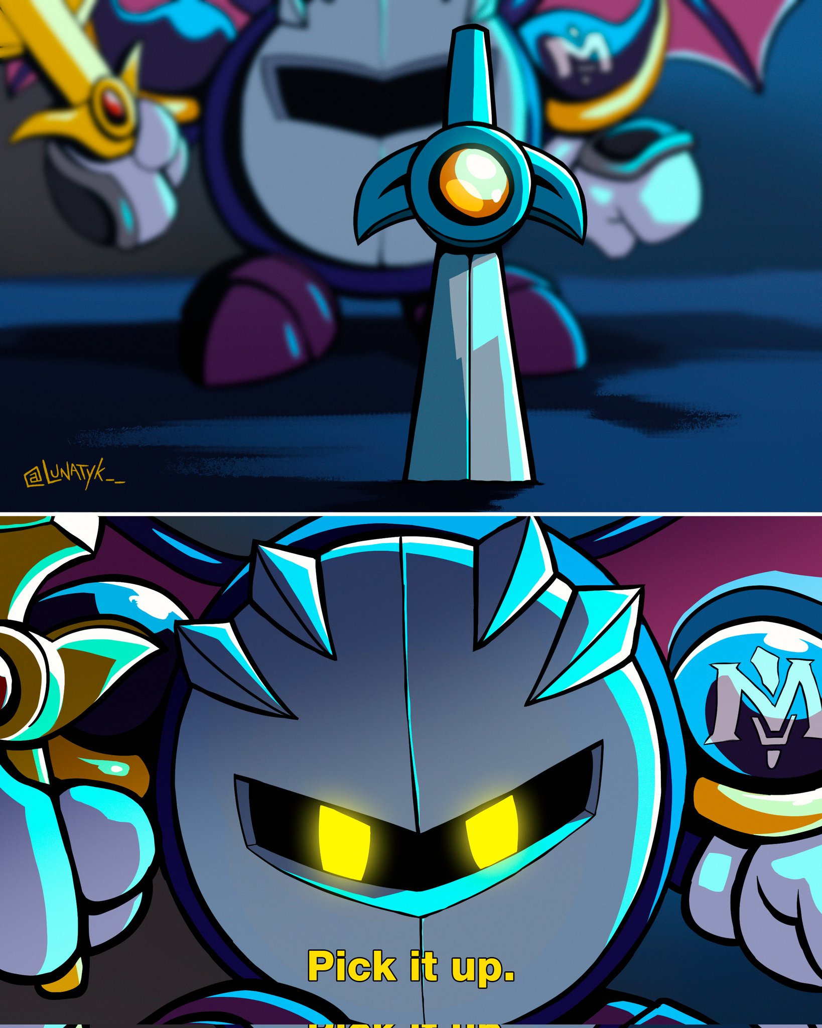 This meme seemed accurate for Meta Knight so I had to do it | Kirby ...