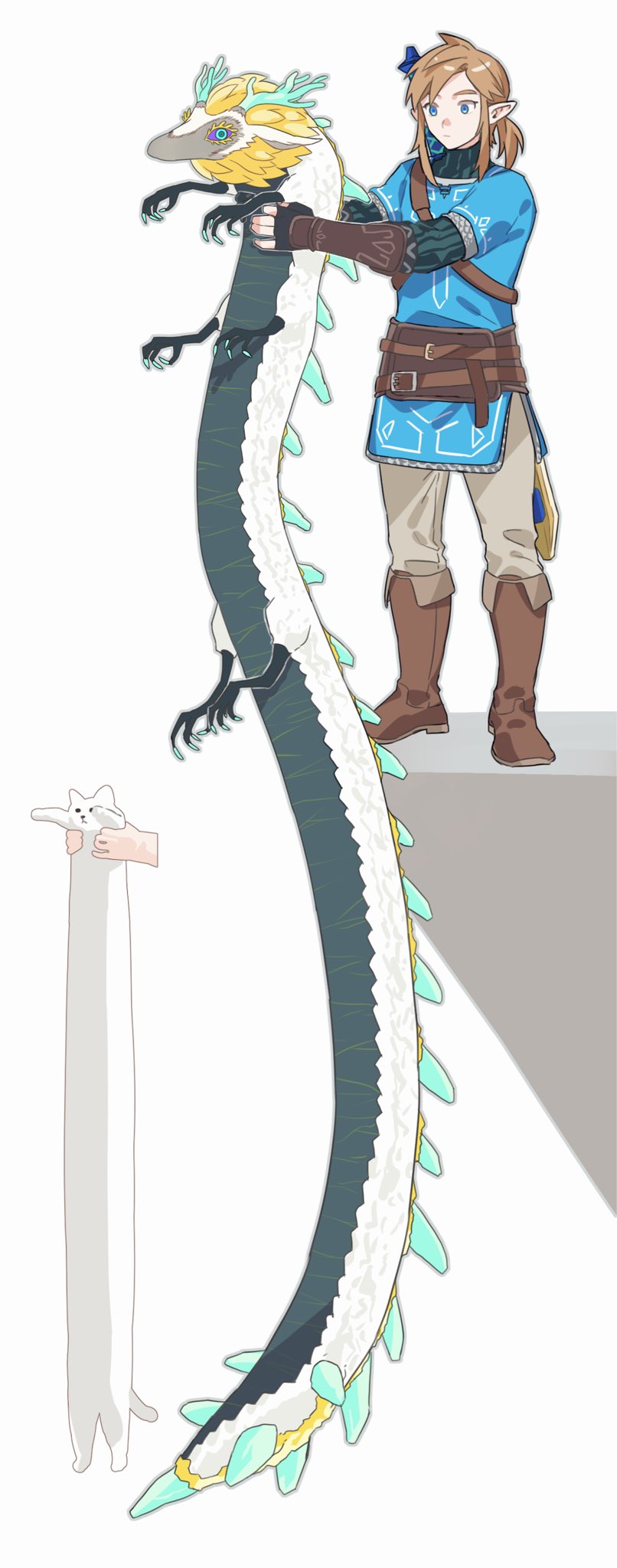 長い長い白龍ちゃん | Light Dragon | Know Your Meme