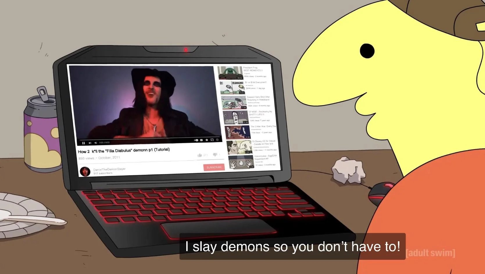 Doug Walker on Smiling Friends | Know Your Meme