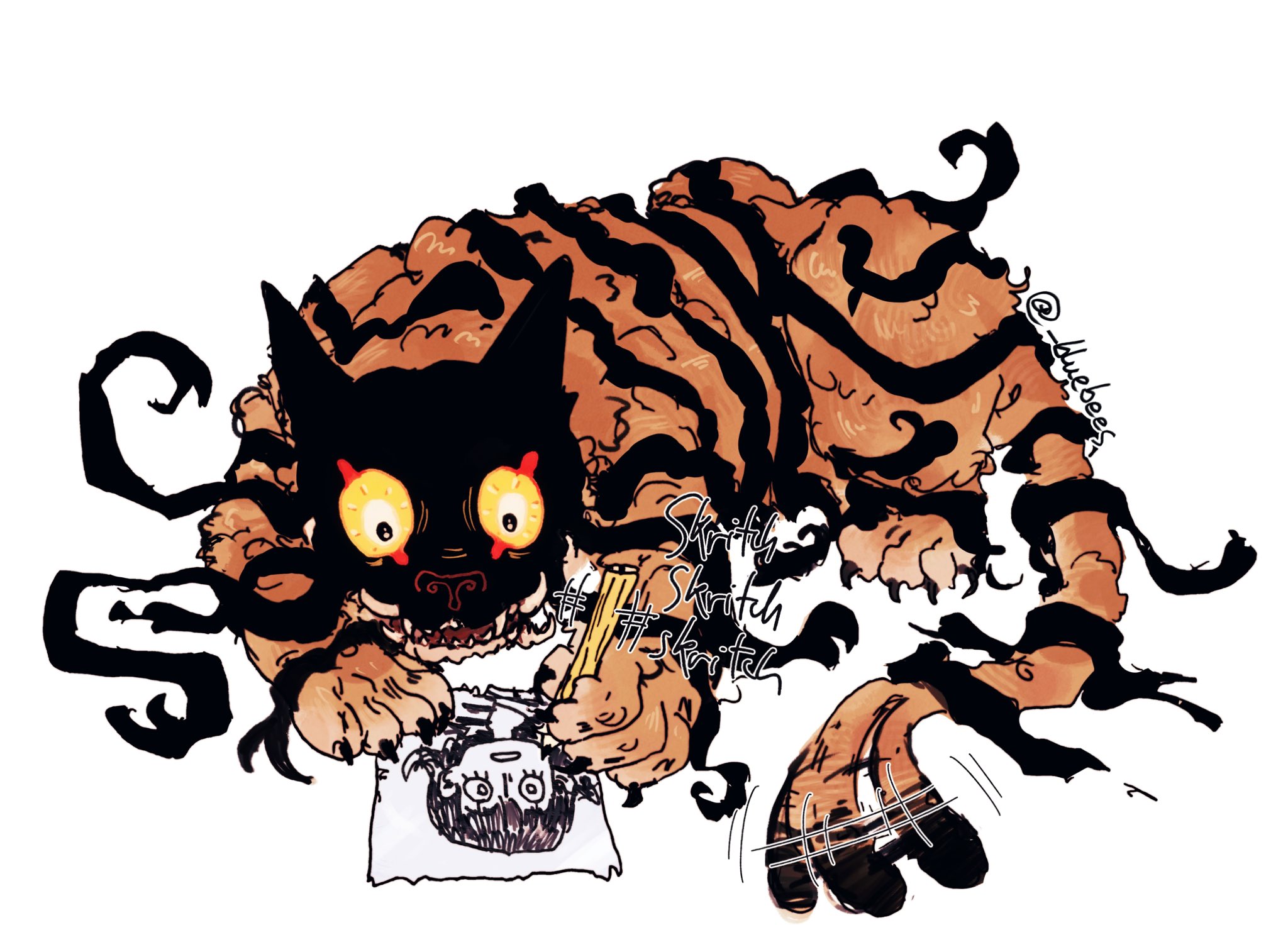 Artwork by @_bluebees | Govy's Dream Tiger | Know Your Meme