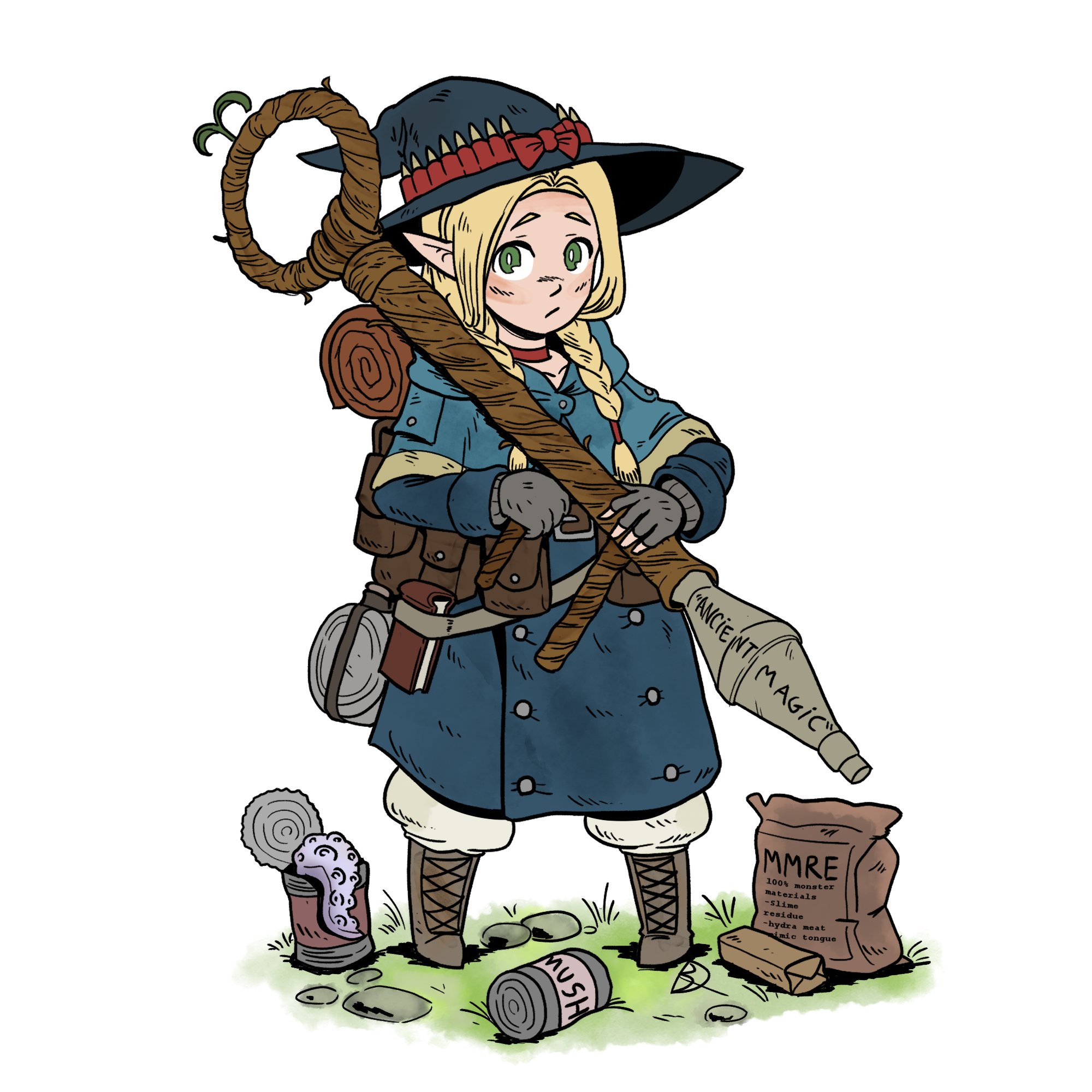 Boom Witch Marcille | Delicious In Dungeon / Danjon Meshi | Know Your Meme