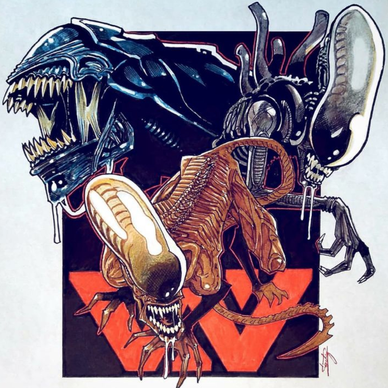 Xenomorph Joker Alien Know Your Meme Alien: Image Gallery Page 17