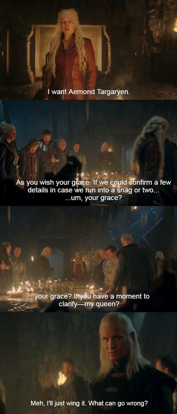 Daemon taking initiative | /r/FreeFolk | /r/freefolk | Know Your Meme