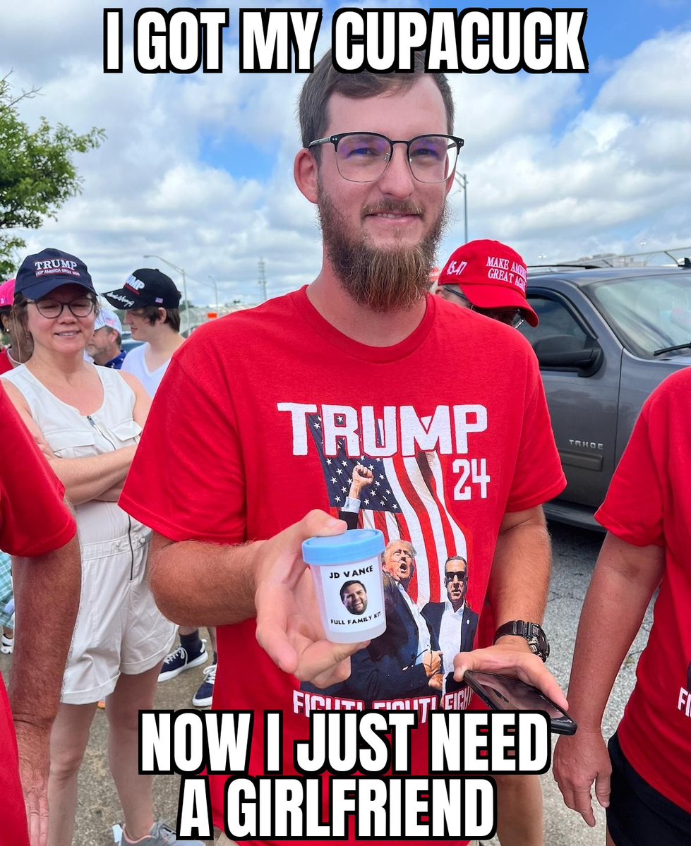 J.D. Vance Semen Cup meme | J.D. Vance Semen Cups / Full Family Kit ...