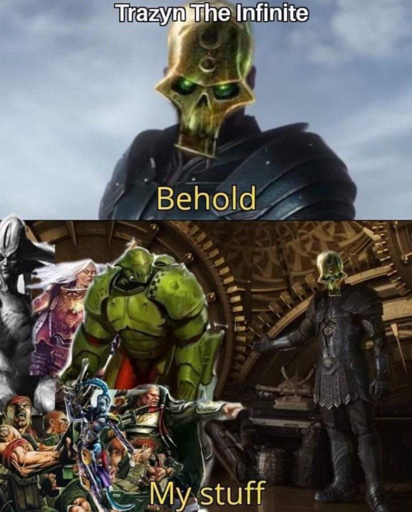 Trazyn And His Collection r grimdank Know Your Meme