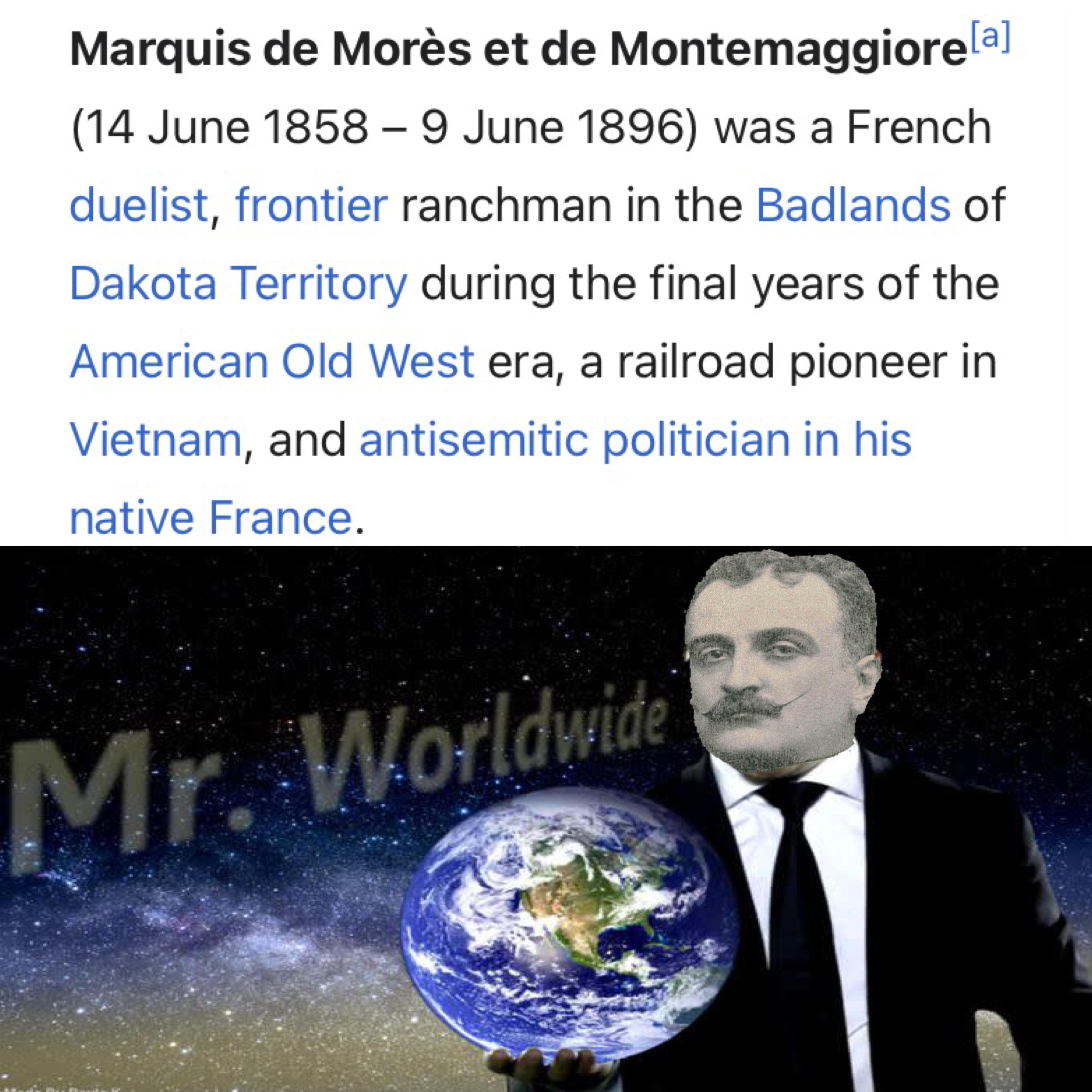 The most stereotypically diabolical Frenchman of all time. | History ...