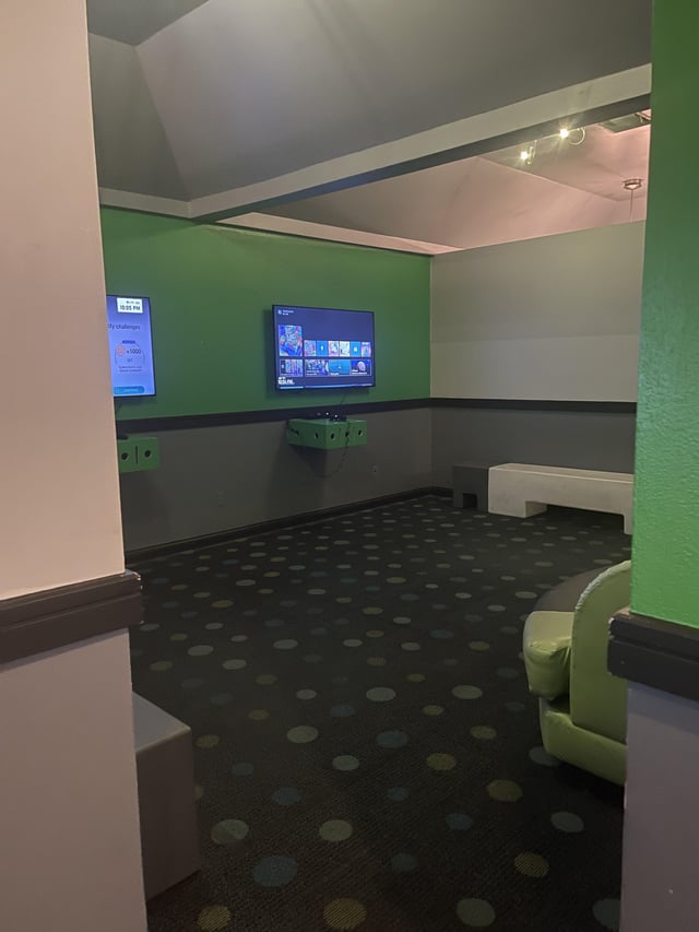 Xbox Lounge At A Resort | Liminal Spaces / Images With Elegiac Auras ...