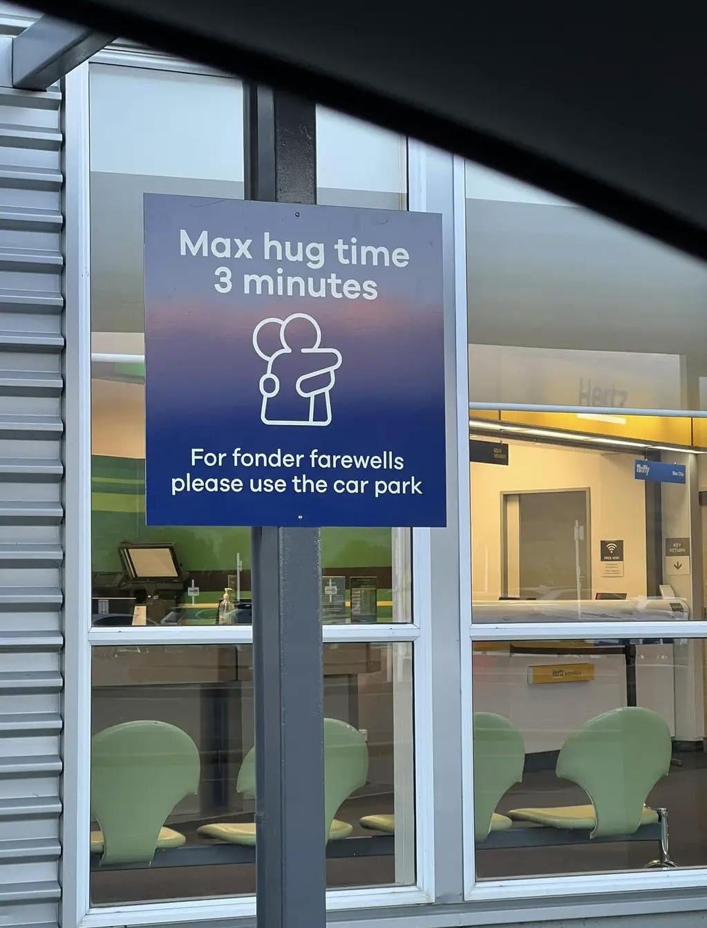 Hug time at the airport | Know Your Meme
