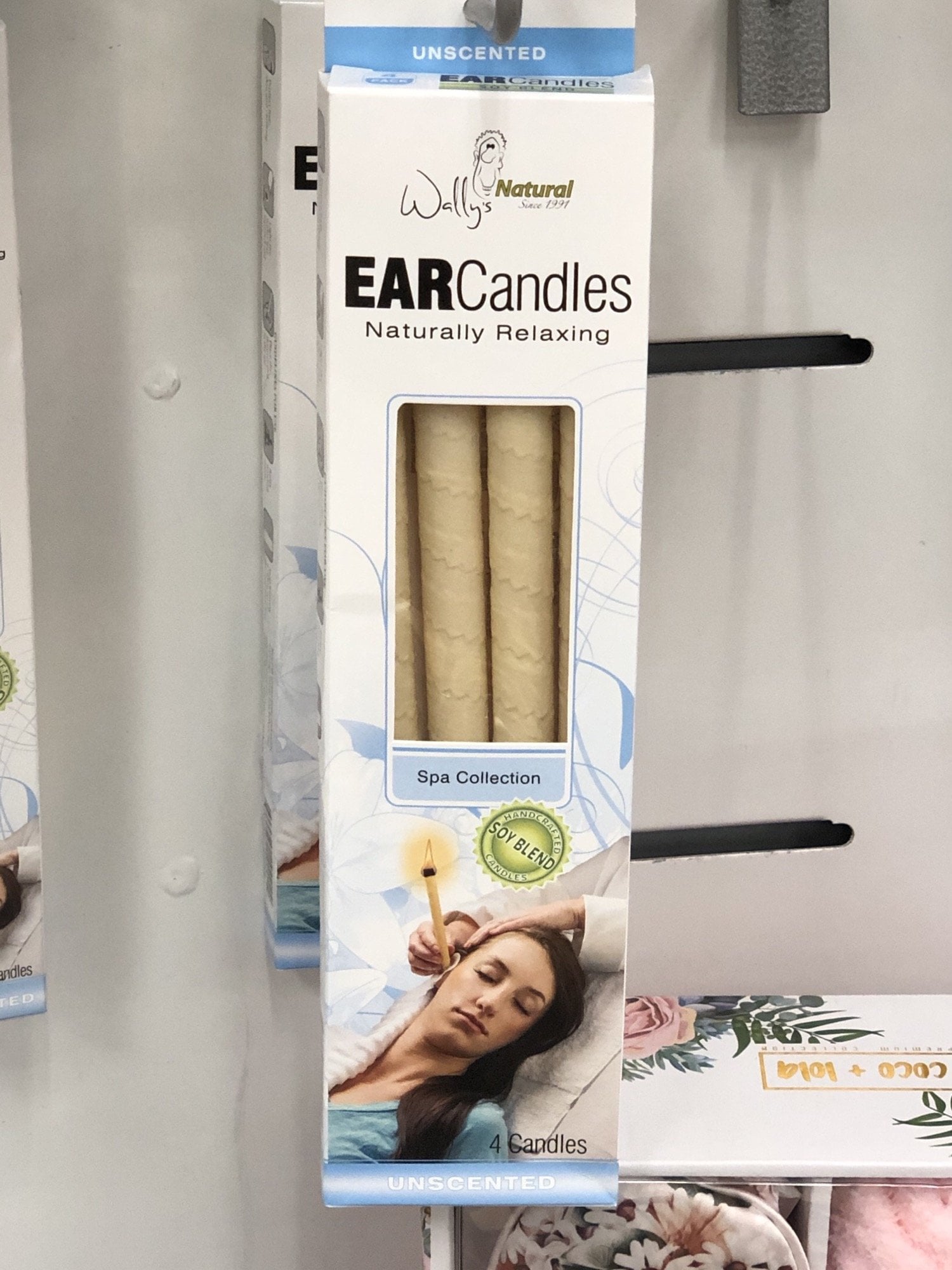 "Ear candles, the wax looks like ear wax so people think it came out of ...