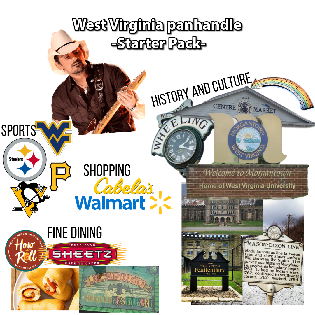 West Virginia panhandle starter pack | /r/starterpacks | Know Your Meme