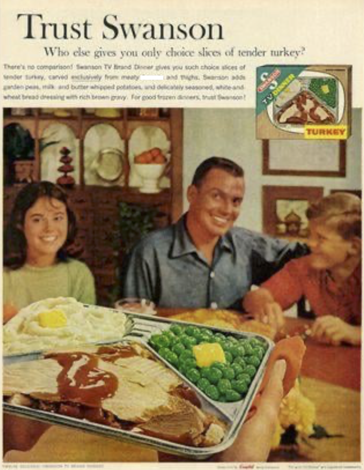 TV dinner ad | Know Your Meme