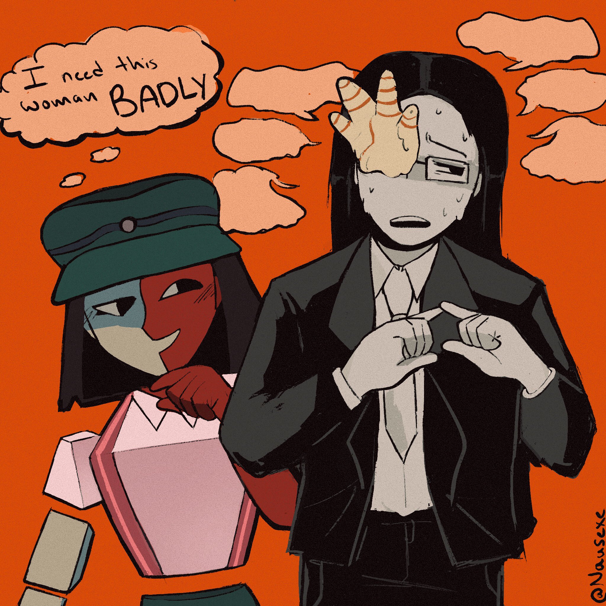 Ena and coral glasses | ENA | Know Your Meme