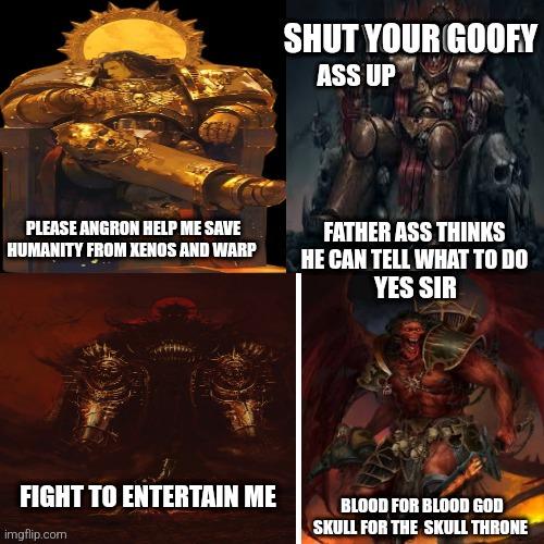 How Angron never got lost is mystery? | /r/grimdank | Know Your Meme
