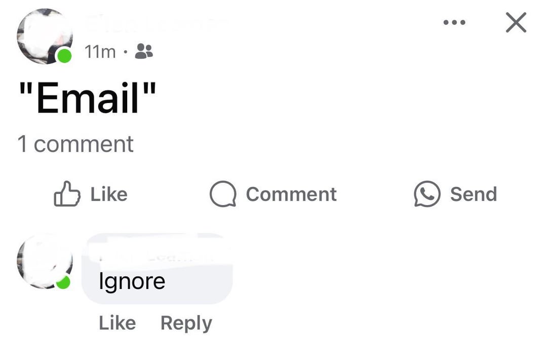Please ignore | Know Your Meme