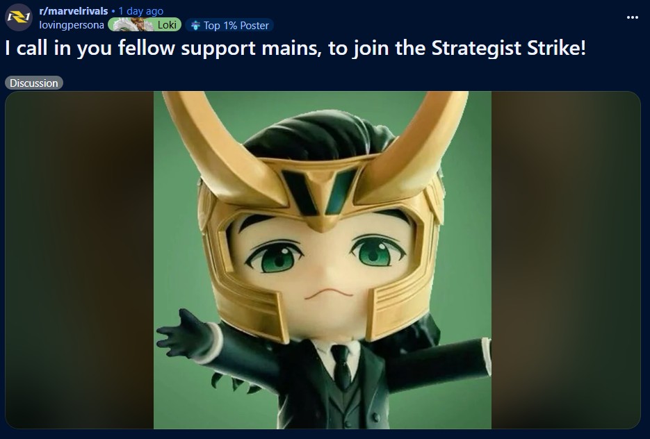 I call in you fellow support mains, to join the Strategist Strike ...