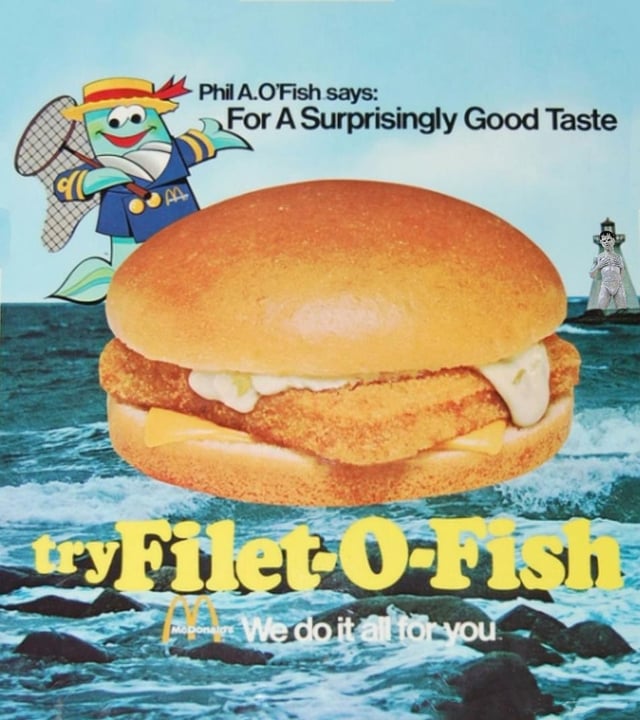 McDonald's Filet-O-Fish ad, 1960s | Know Your Meme