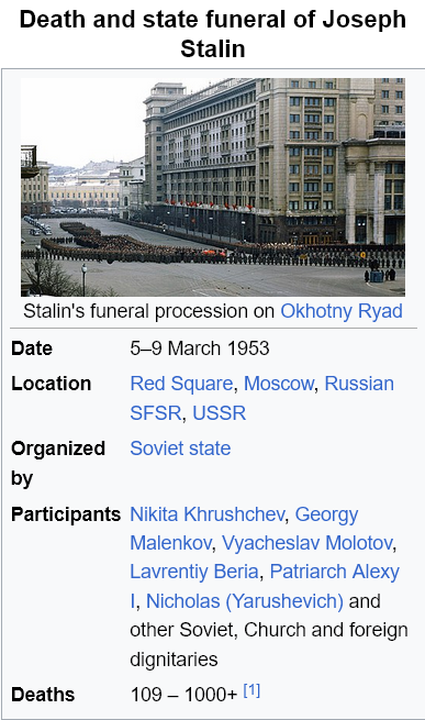 stalin the typa goofy ahh blud to have a death toll during his own ...