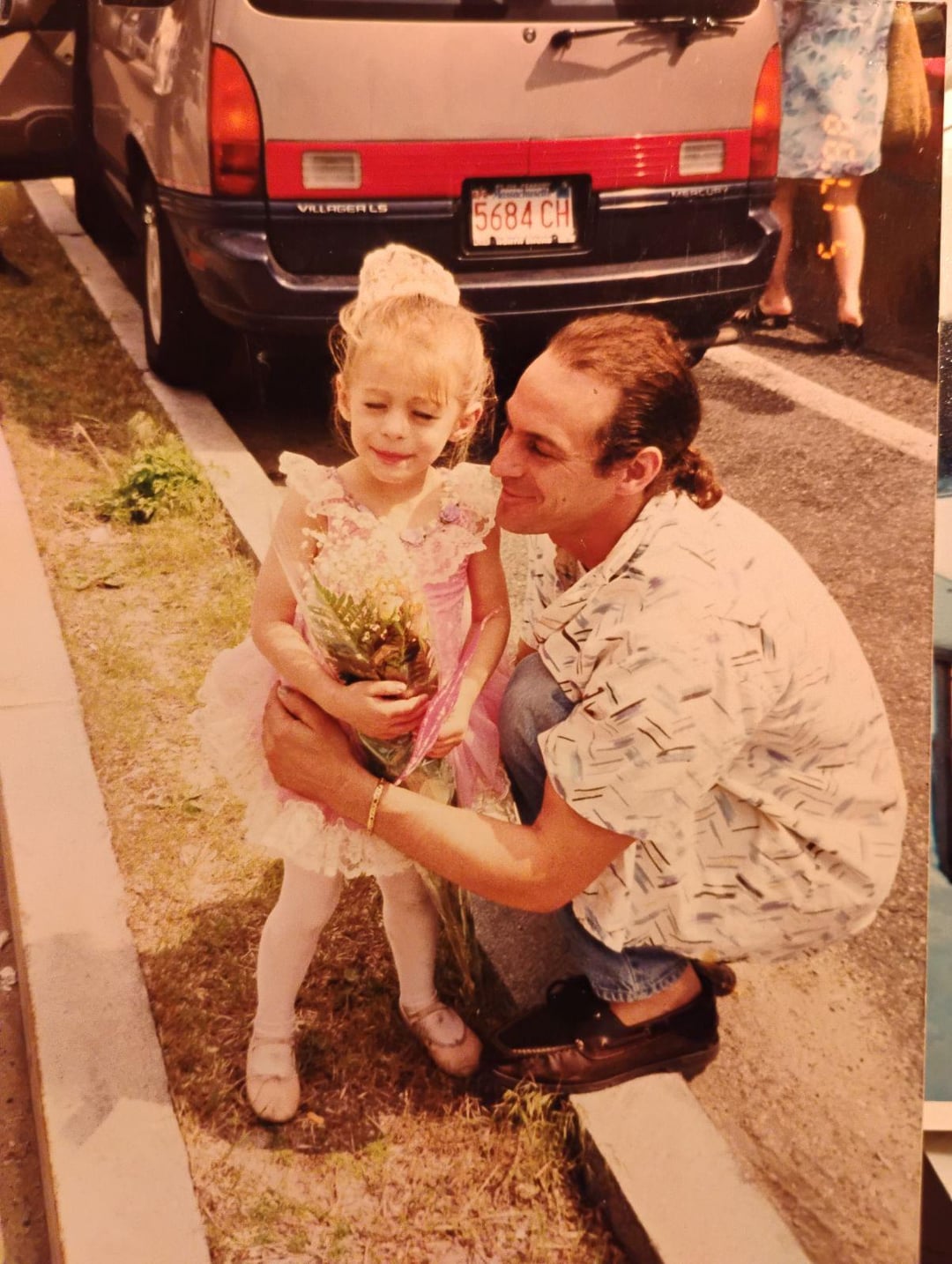 "My dad made sure I never had to miss out on frilly dresses or recitals ...