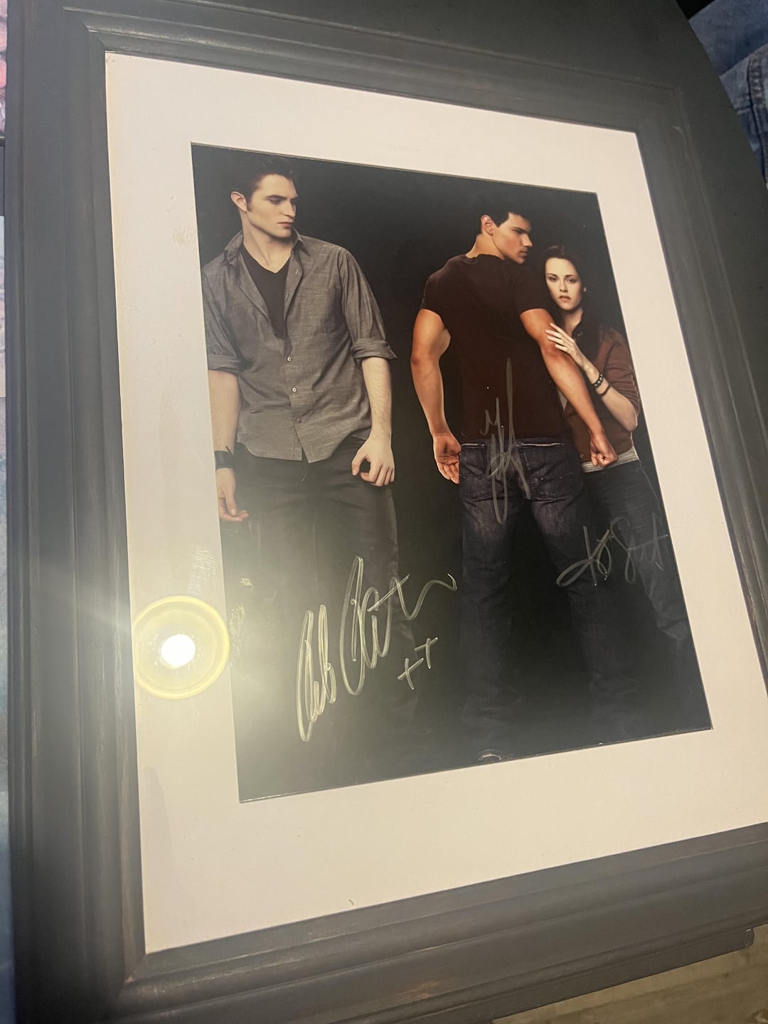 A signed Twilight poster | Know Your Meme