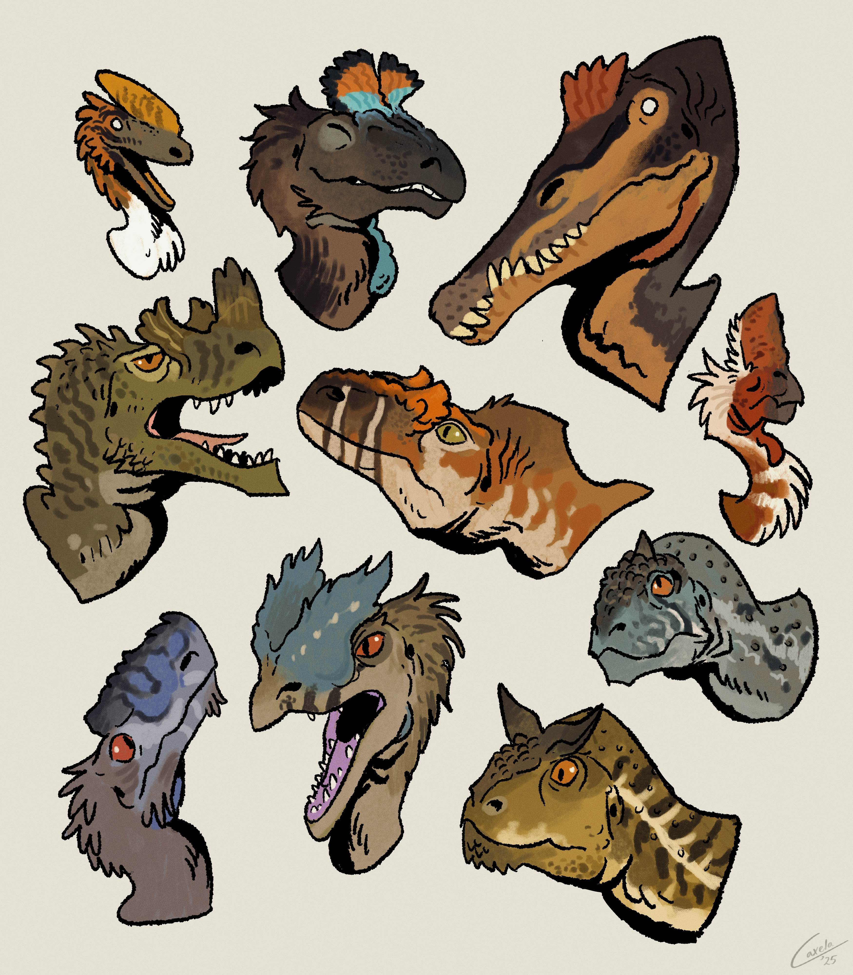 Theropod crests and horns | Paleontology | Know Your Meme