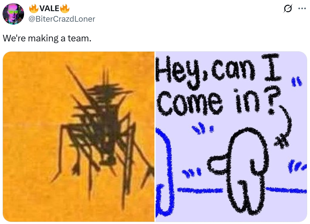 We're making a team. | "Hey, Can I Come In?" Comic | Know Your Meme