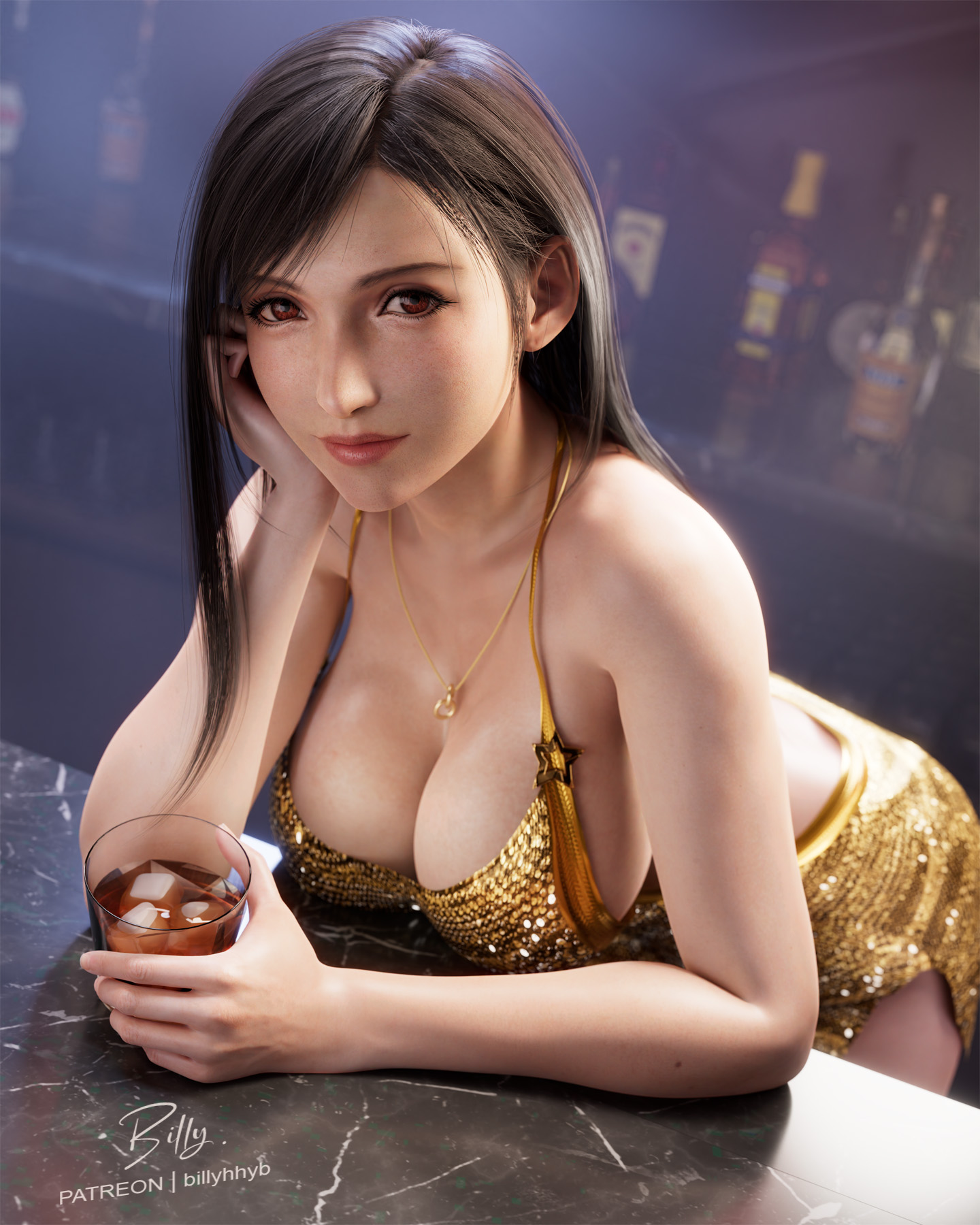 Tifa cosplays Lucia Caminos | Final Fantasy VII Remake | Know Your Meme
