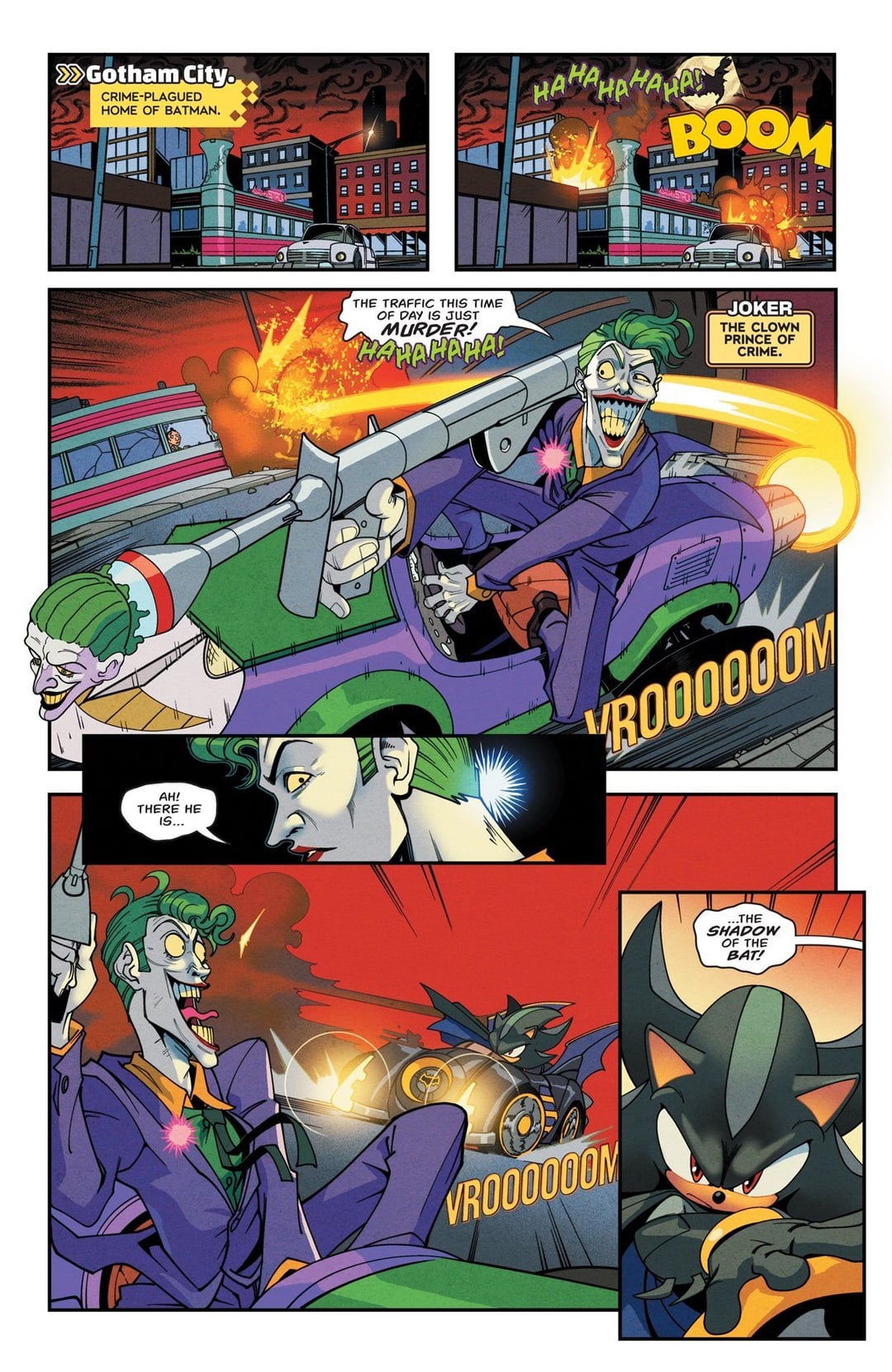 Shadow the Hedgehog meets the Joker | Know Your Meme