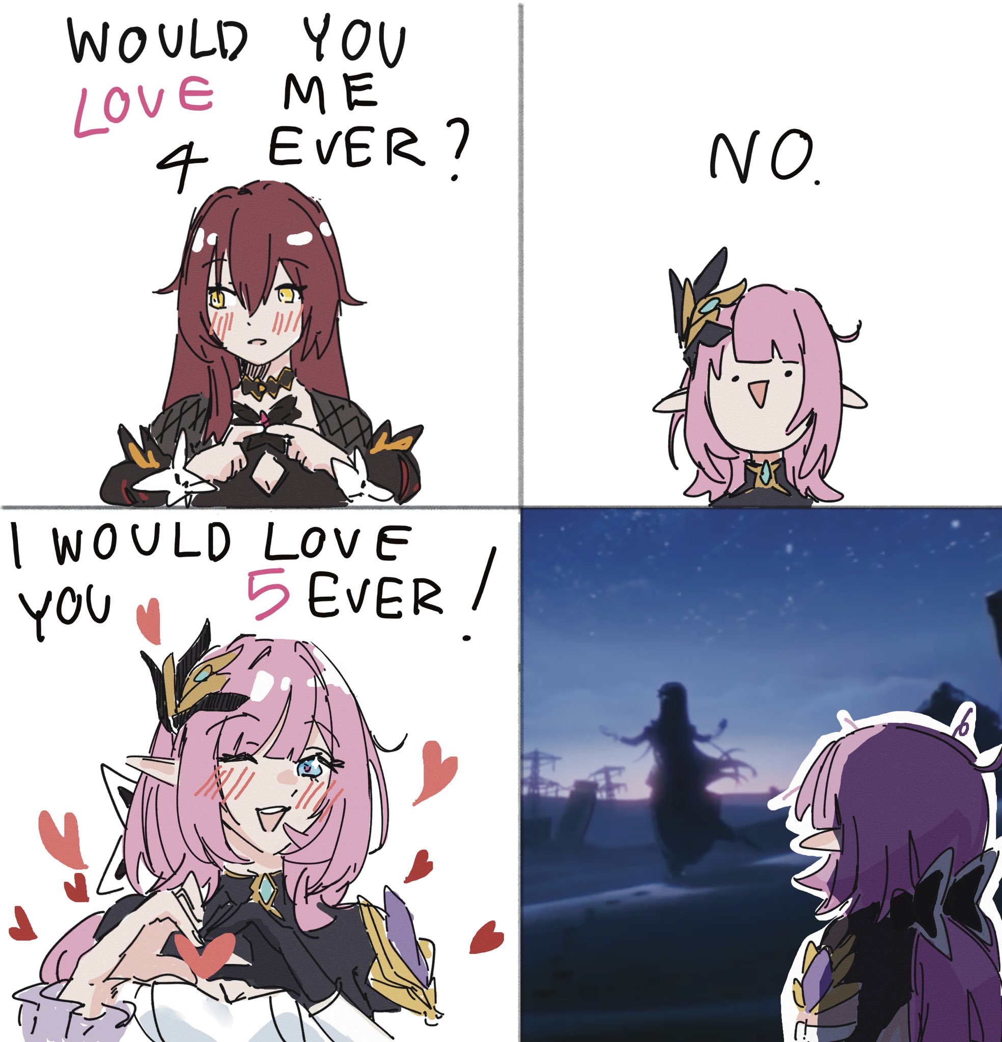 #elyeden 🍷🌷 | Would You Love Me 4 Ever / I Would Love You 5 Ever | Know Your Meme