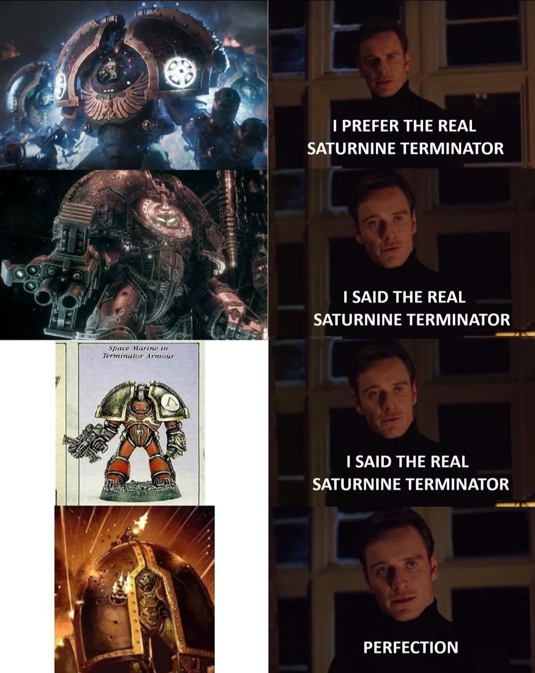 The original saturnine terminator | /r/grimdank | Know Your Meme