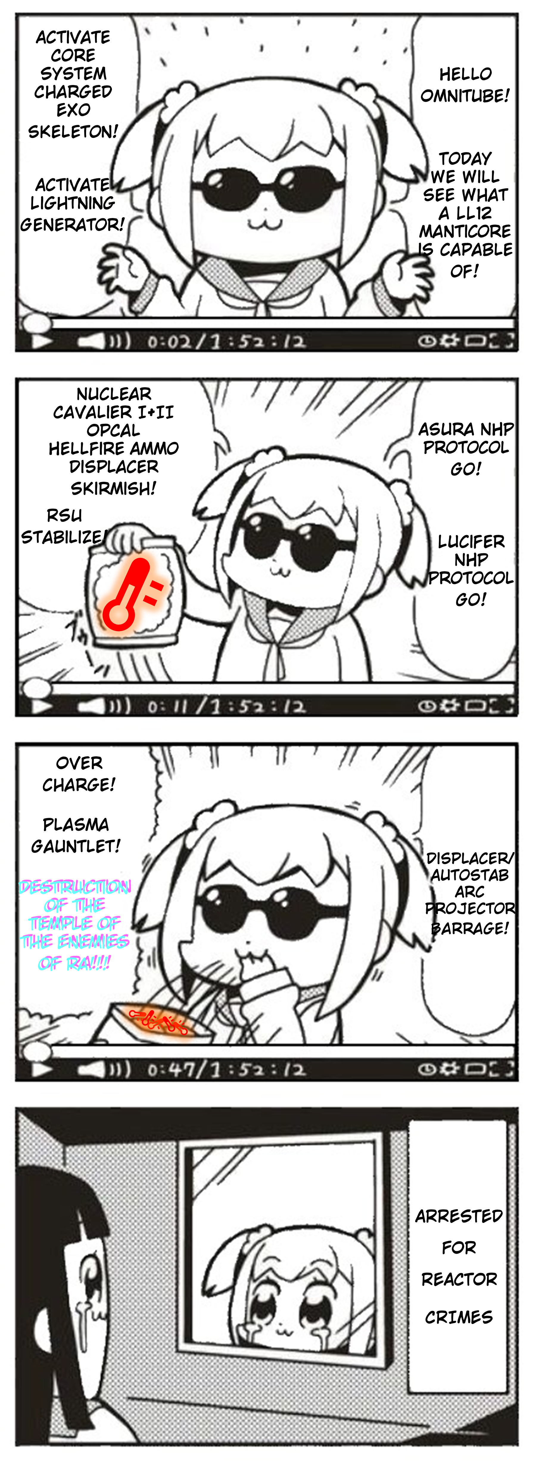 Arrested for Reactor Crimes (Lancer) | Know Your Meme