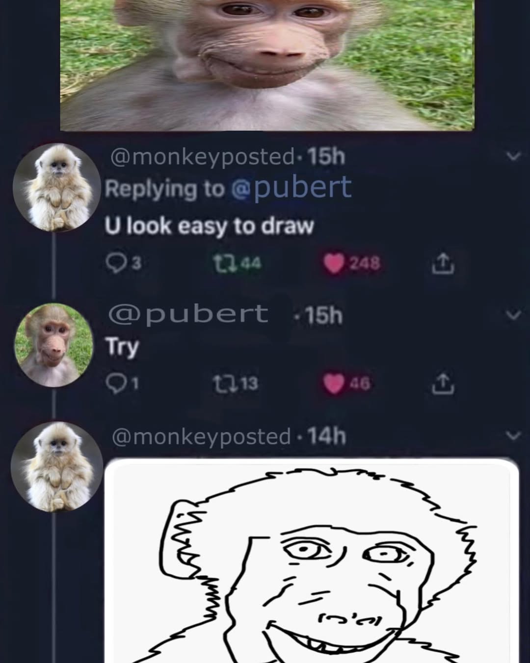 you look easy to draw | Kid Named Pubert | Know Your Meme