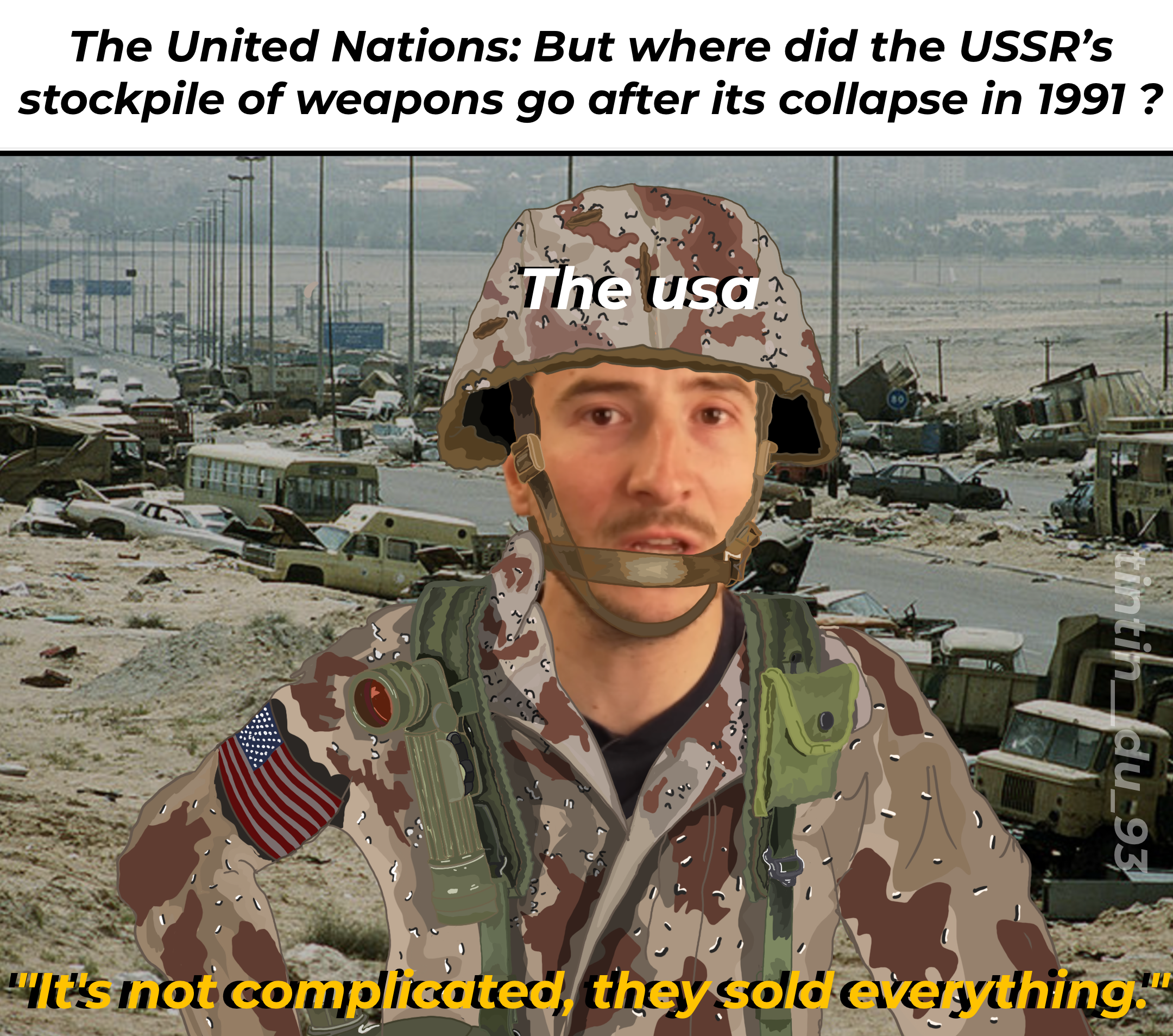 Dissolution of the Soviet Union - Sylvain Lyve template | History Memes ...