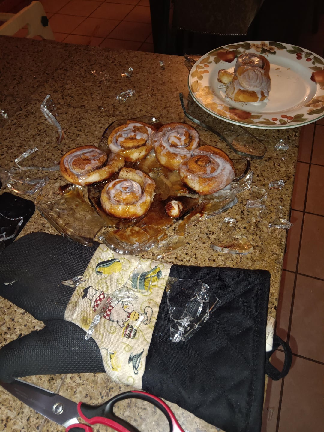 The glass pan shattered | Mildly Infuriating | Know Your Meme