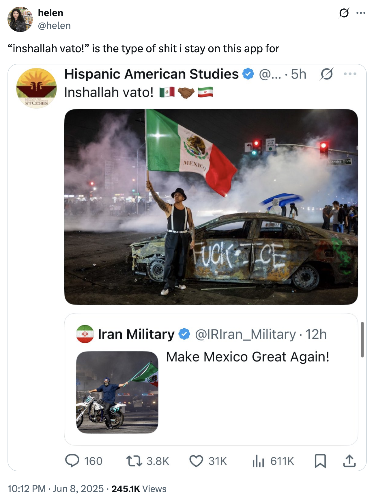 “inshallah vato!” is the type of s--- i stay on this app for | June ...