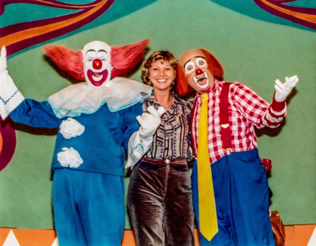 After the taping of Bozo's circus, 1978 | Know Your Meme