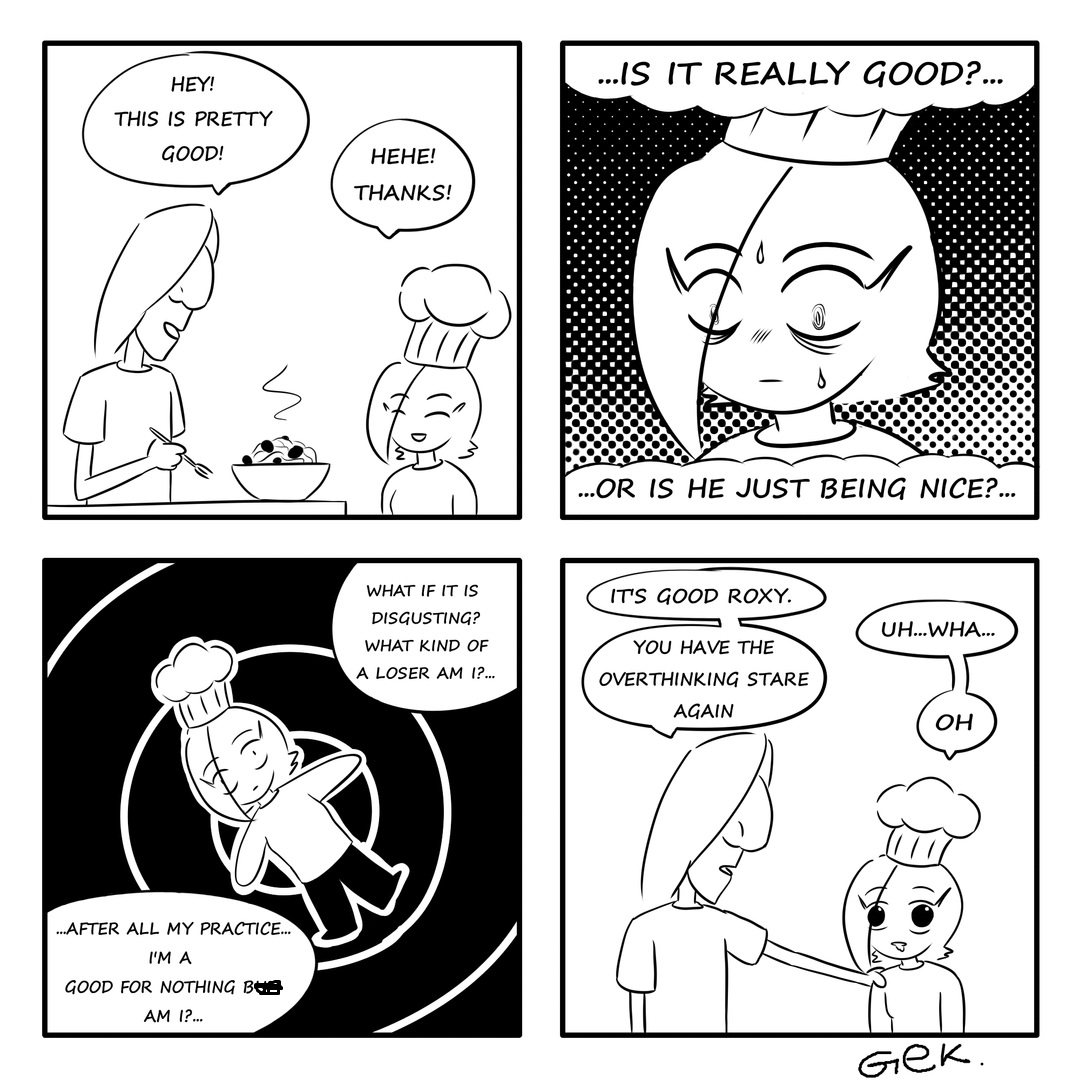 Overthinking | Webcomics | Know Your Meme