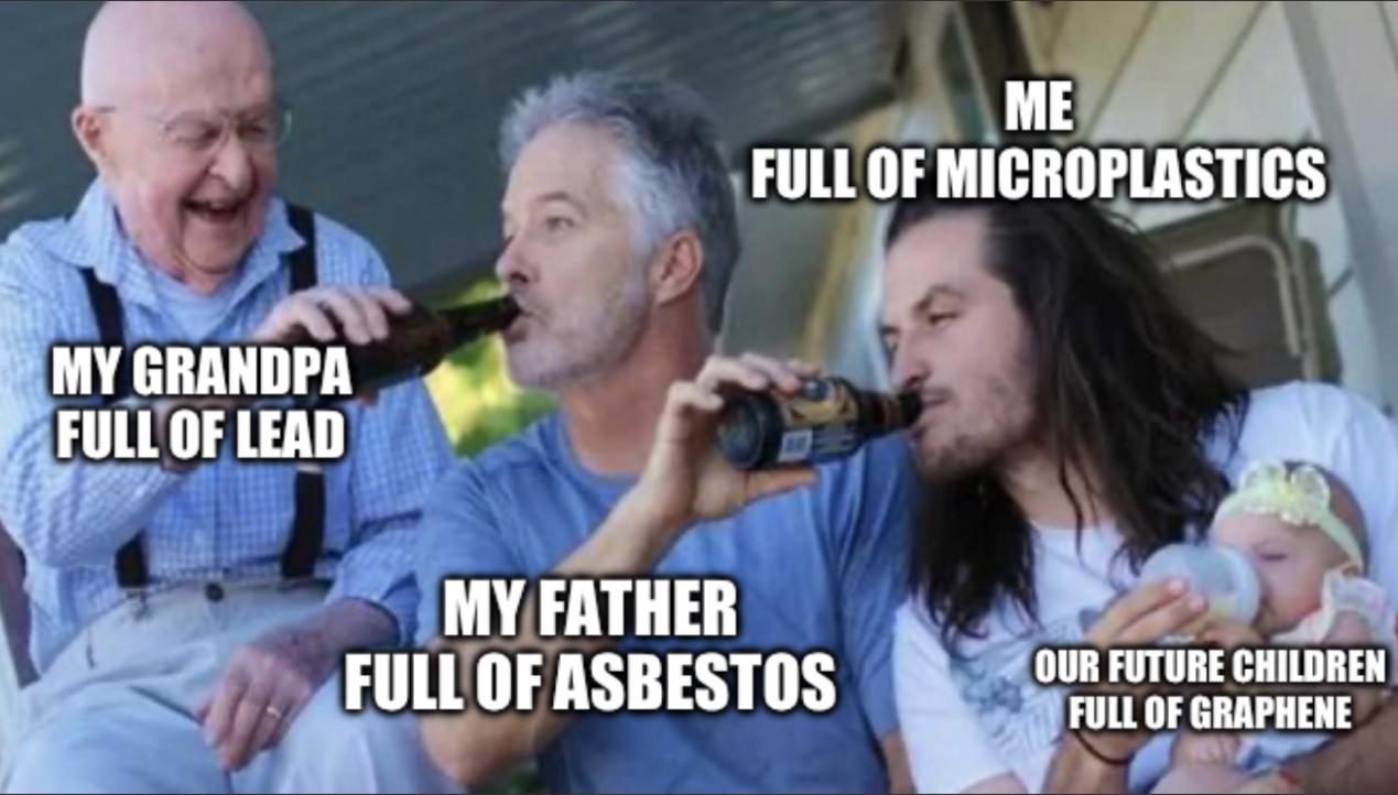 Graphene is hella sharp and proven to harm | /r/memes | Know Your Meme