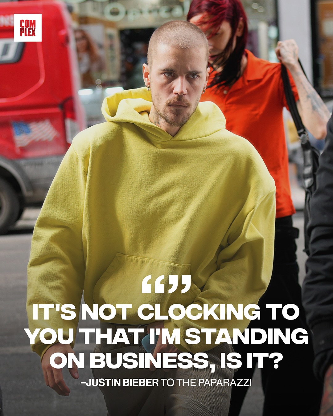 June 15th, 2025 Threads post by Complex | It's Not Clocking To You That I'm Standing On Business ...