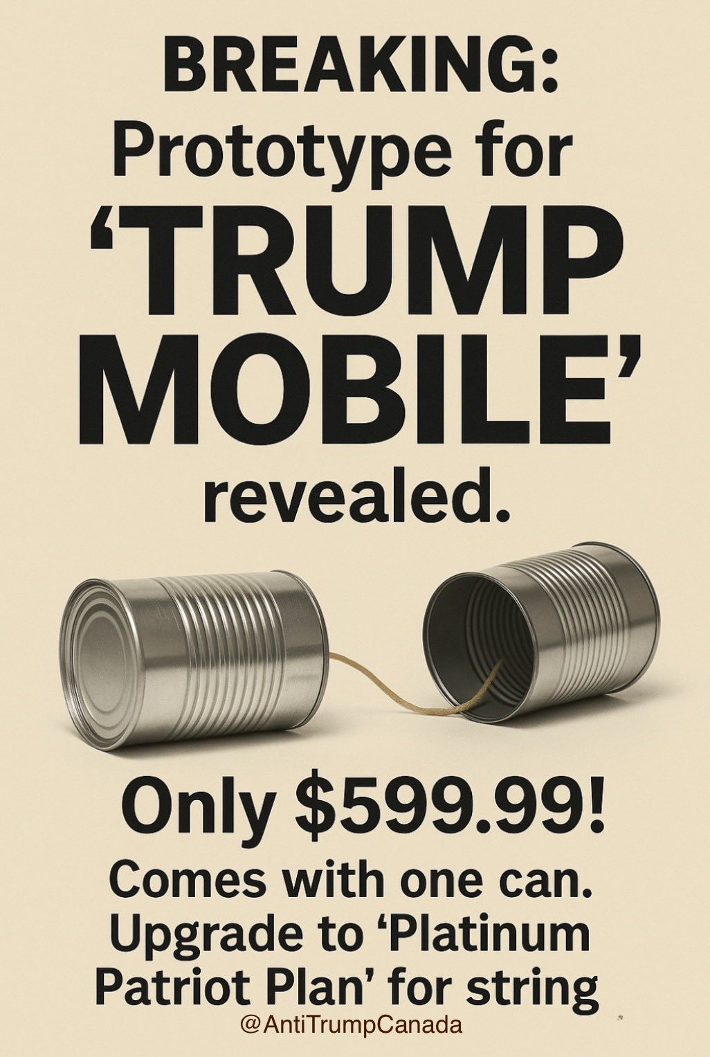 BREAKING: Prototype for 'TRUMP MOBILE' revealed. | Know Your Meme