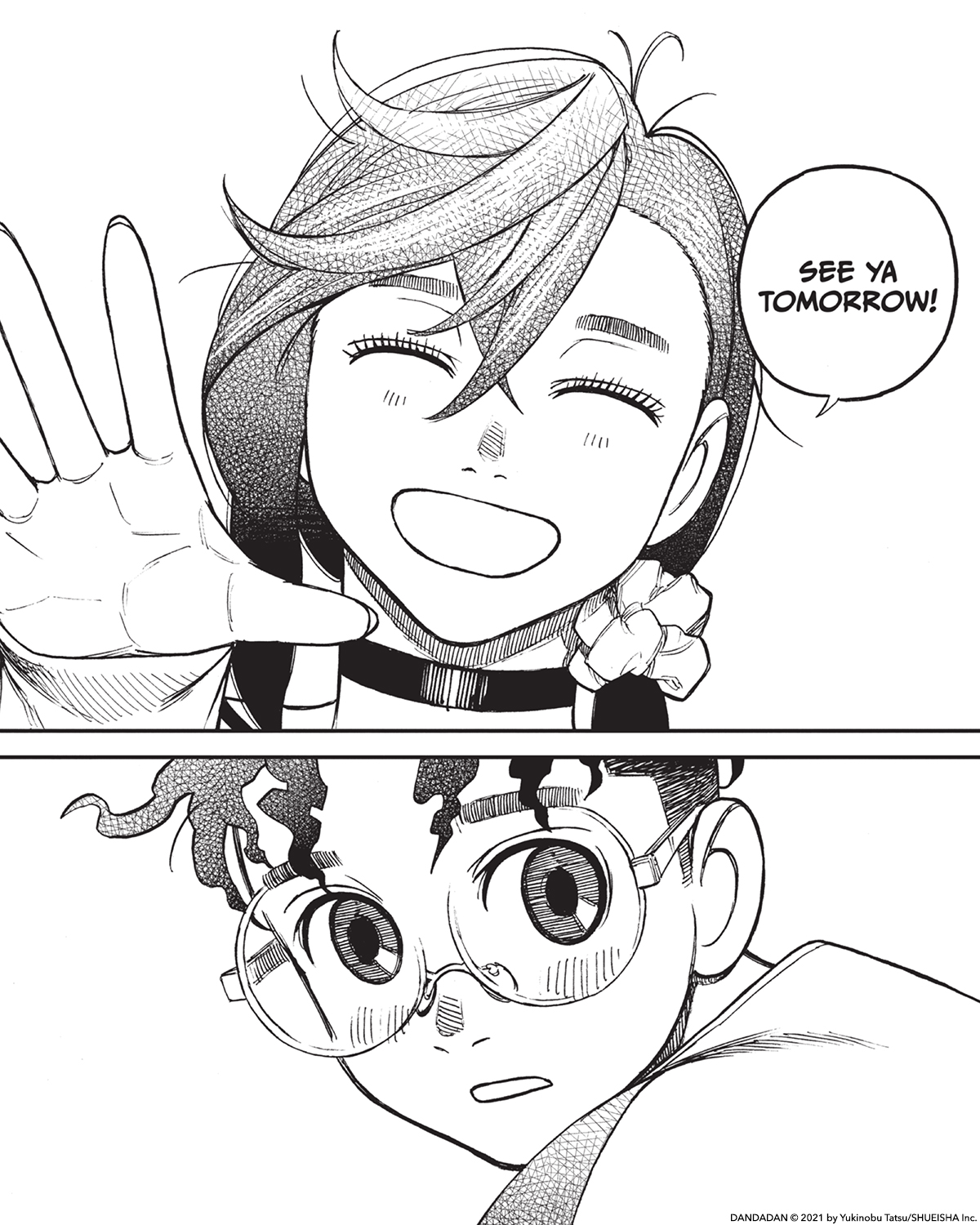 Original Dandadan Panel (Chapter 8) | Okarun, See You Tomorrow! | Know ...