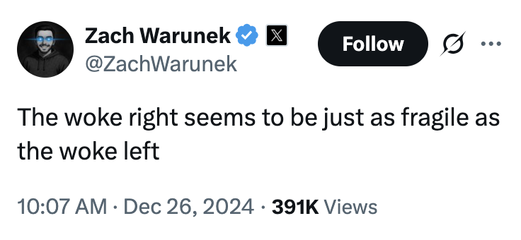 The woke right seems to be just as fragile as the woke left | Woke ...