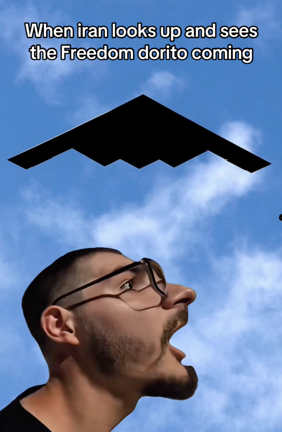 June 20th, 2025 TikTok by @huntertalans | Freedom Dorito (B-2 Spirit ...