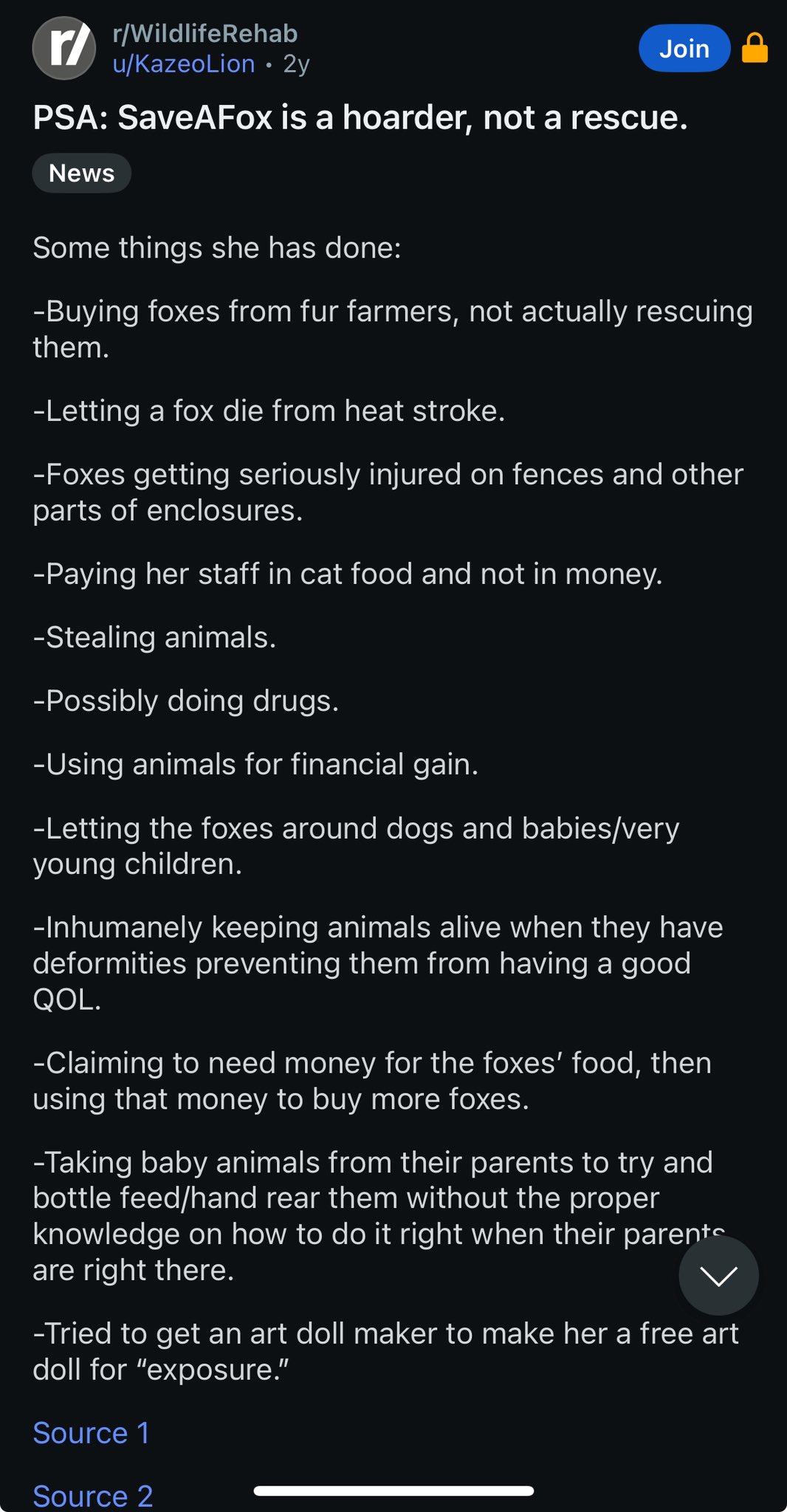 Deleted KazeoLion Post About Mikayla Raines (Save a Fox) | "Save a Fox Rescue" Mikayla Raines ...