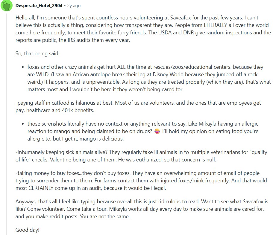 "Save a Fox Rescue" Mikayla Raines' Death / KazeoLion Exposed: Image ...