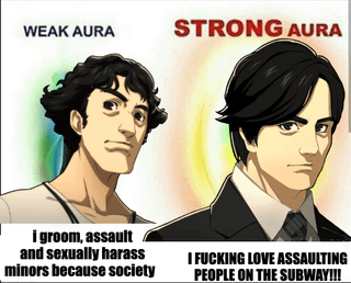 Weak Aura vs. Strong Aura | Subway Slammer | Know Your Meme