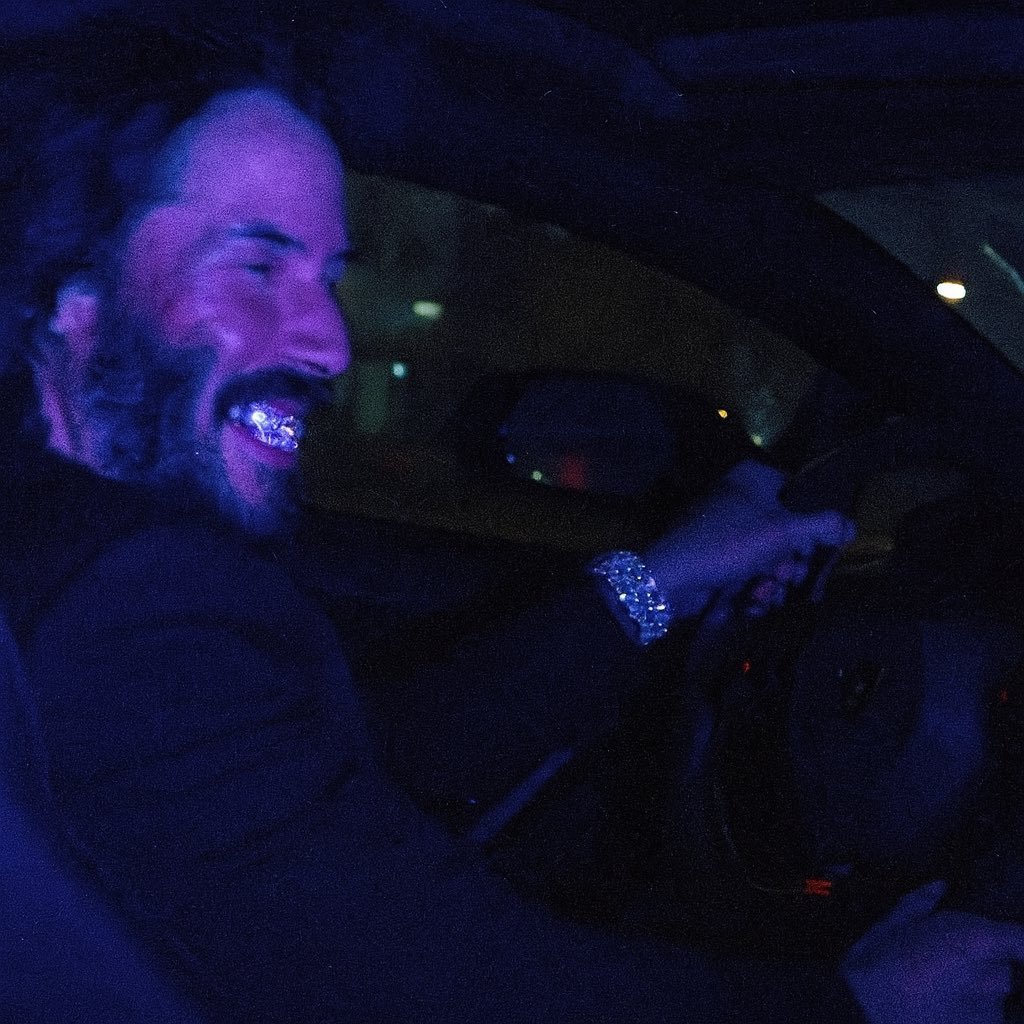 Bust Down Keanu In A Car Bust Down Keanu Know Your Meme